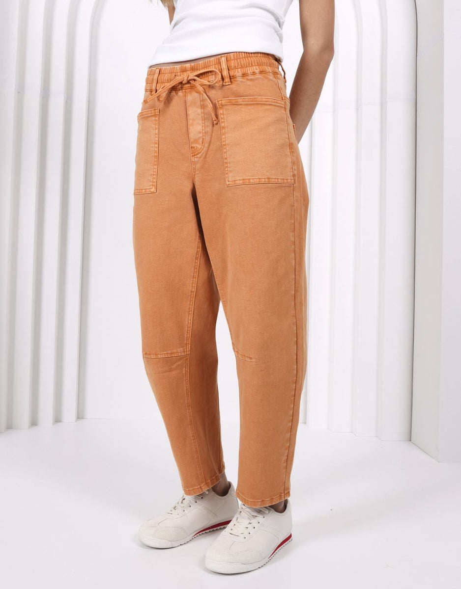 Buy Leo Barrel Jeans - Ginger Monaco for Sale Online Australia | White & Co.