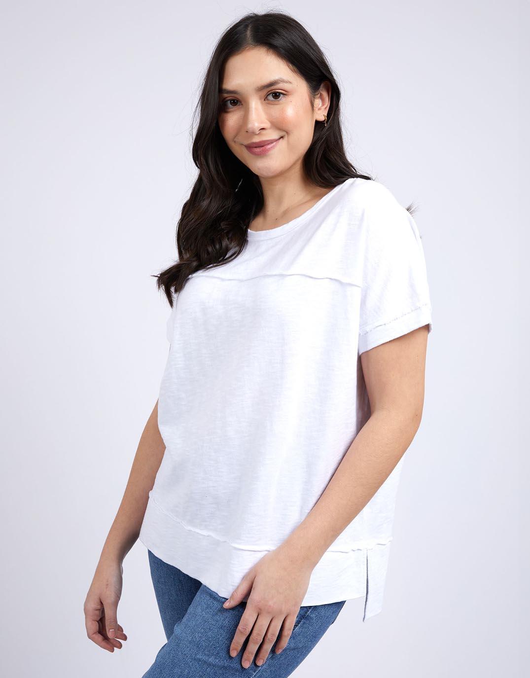 Allison Tee - White Foxwood for Sale Online Australia | White & Co.