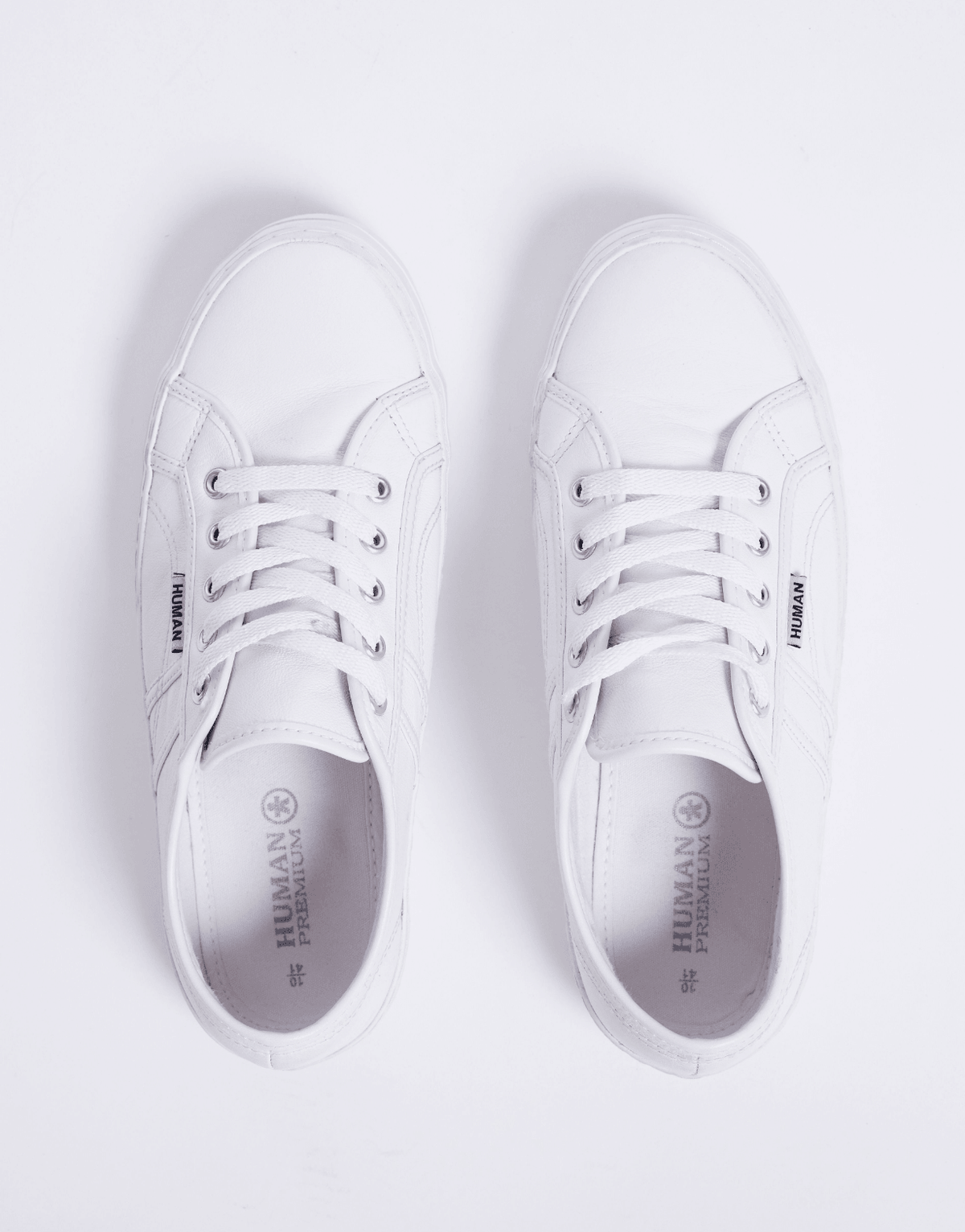 Buy Cass Leather Sneakers - White Human Shoes for Sale Online Australia ...