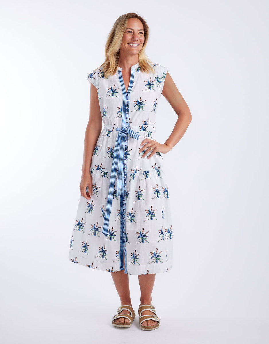 Buy Daisy Boo Midi - Spray Blue Lola for Sale Online Australia | White ...