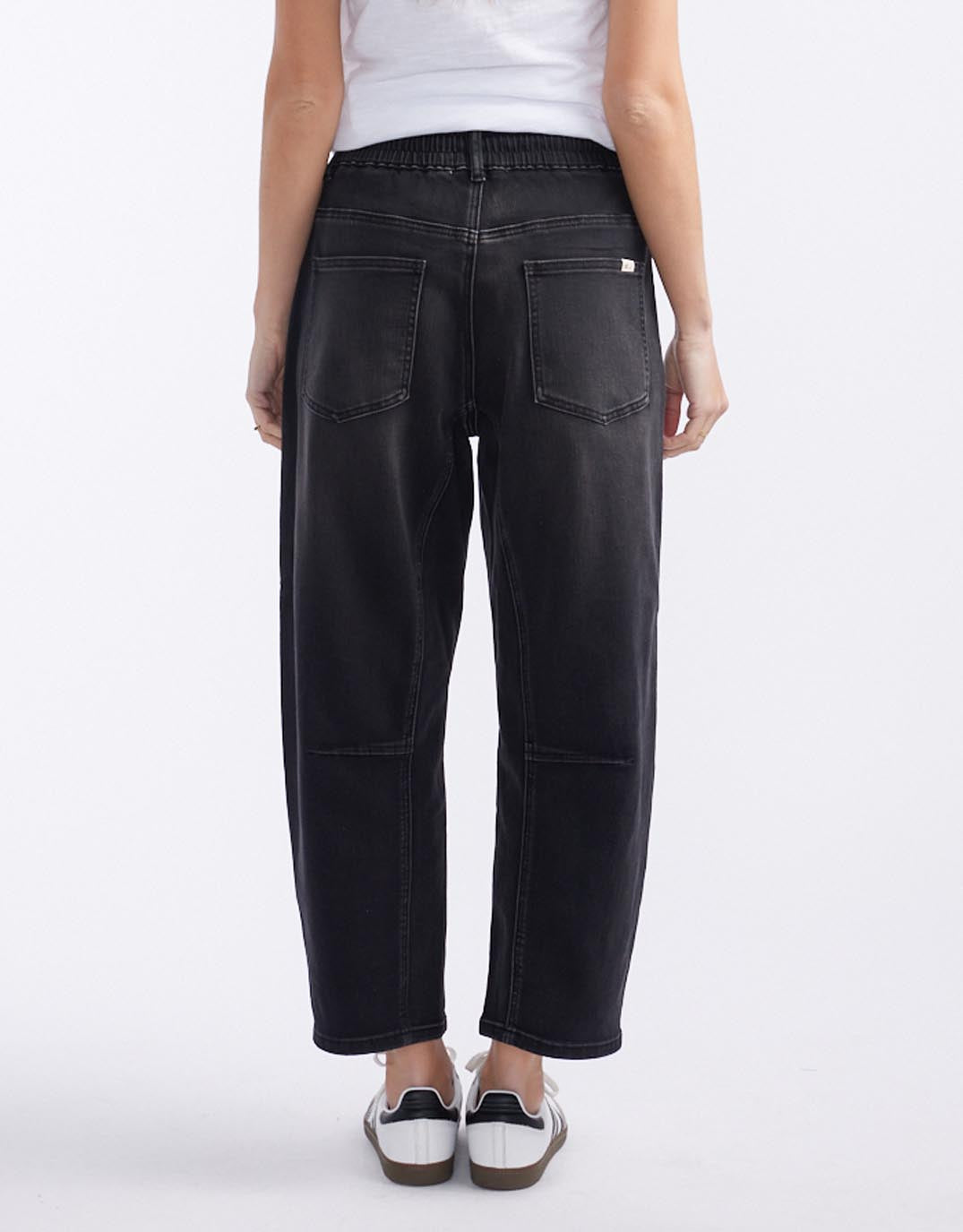 Leo Barrel Jeans - Black Monaco for Sale Online Australia | White & Co.