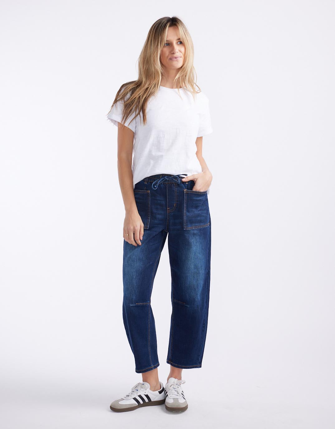 Leo Barrel Jeans - Ink Monaco for Sale Online Australia | White & Co.