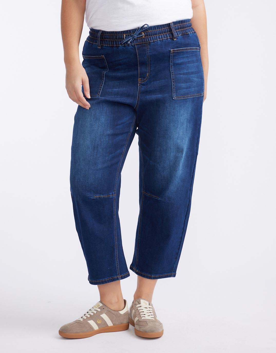 Leo Barrel Jeans - Ink Monaco for Sale Online Australia | White & Co.