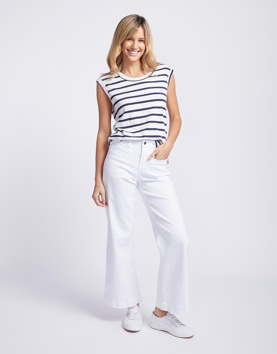 Buy Cali Tank Top - Navy/White Stripe White & Co. for Sale Online ...