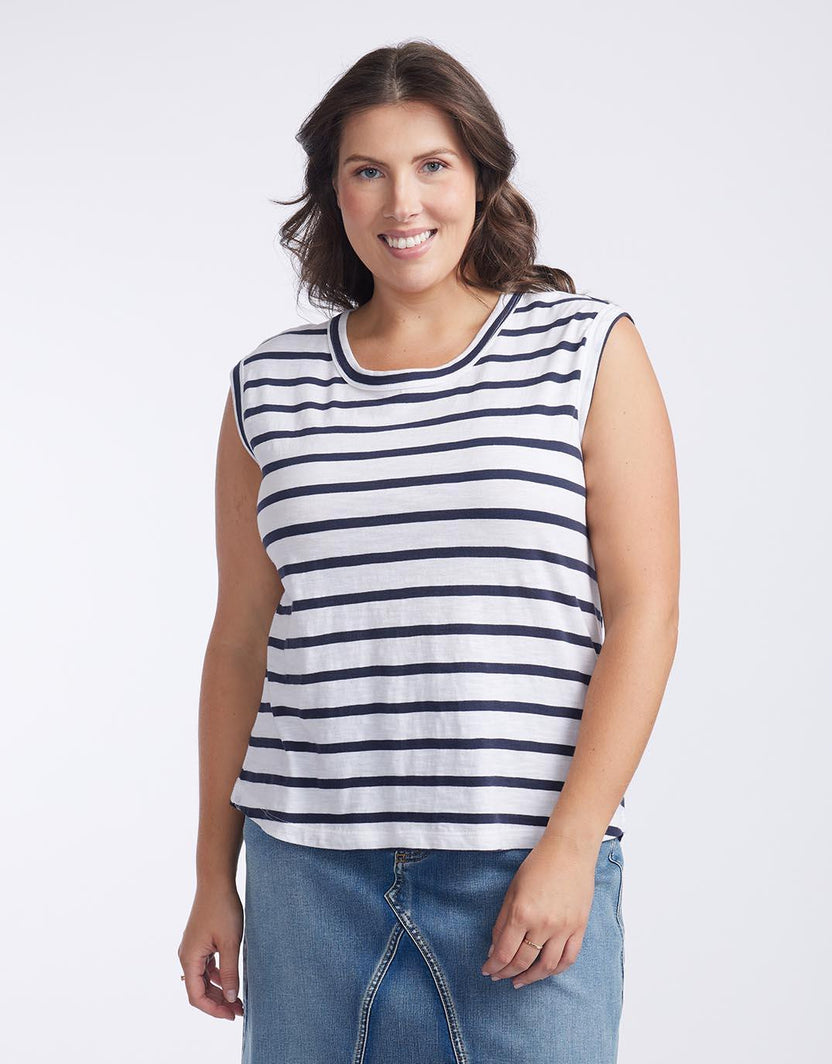 Buy Cali Tank Top - Navy/White Stripe White & Co. for Sale Online ...