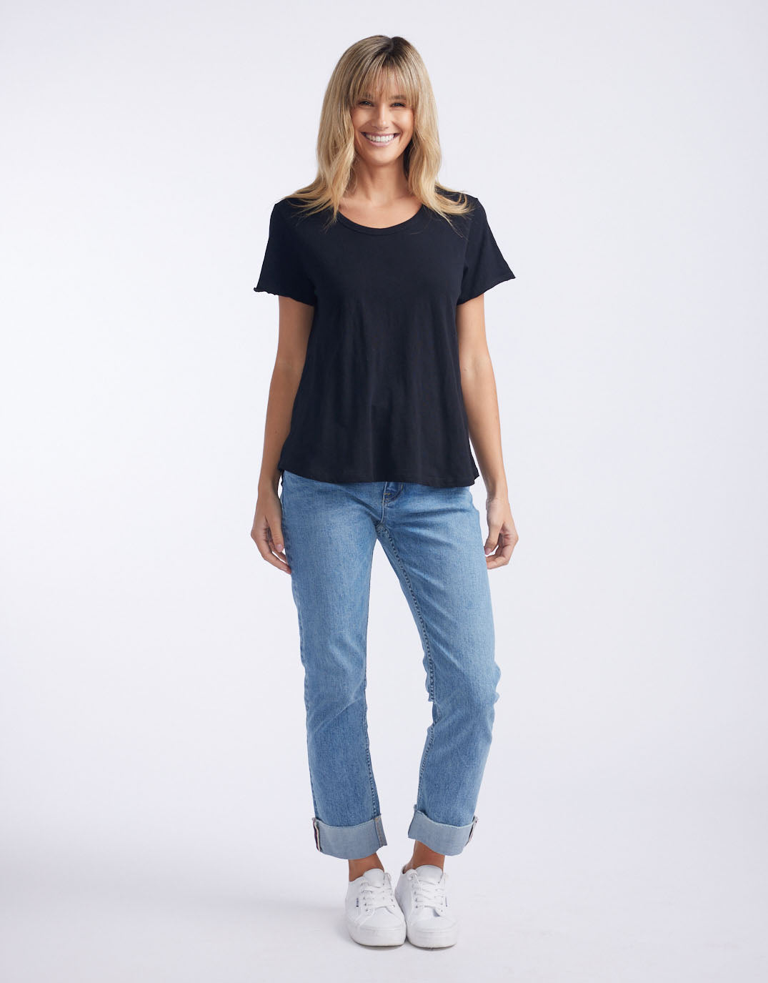 Buy Original Round Neck T-Shirt - Black White & Co. for Sale Online ...
