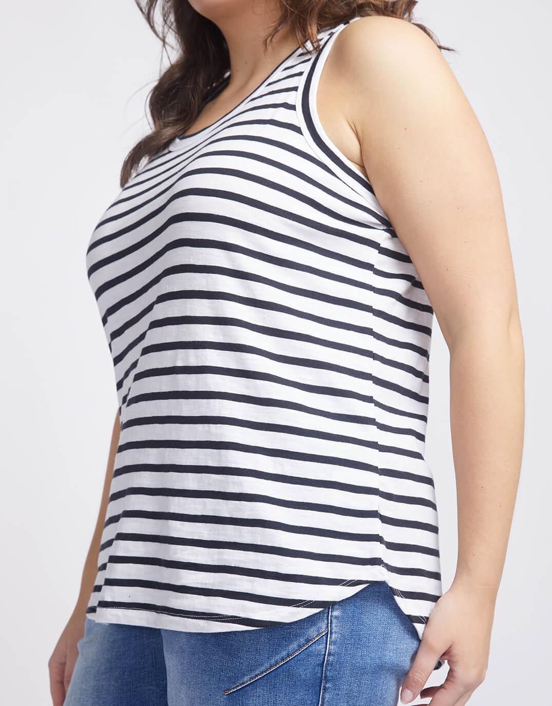 Buy Original Tank - Black/White Stripe White & Co. for Sale Online ...