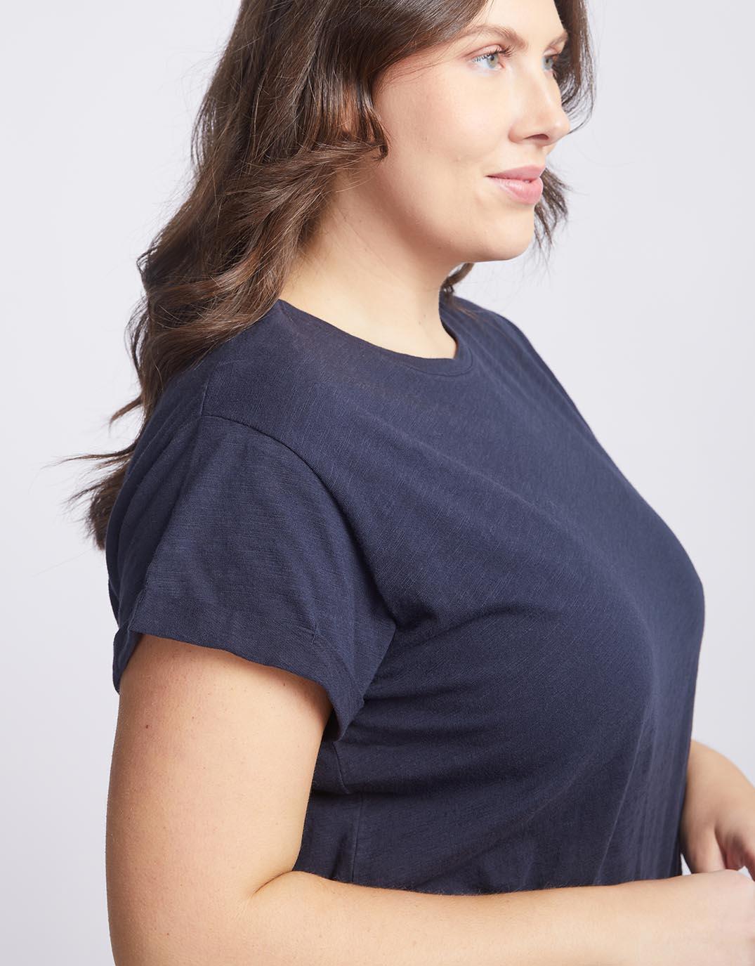 Buy Turn Back T-Shirt - Navy White & Co. for Sale Online Australia ...