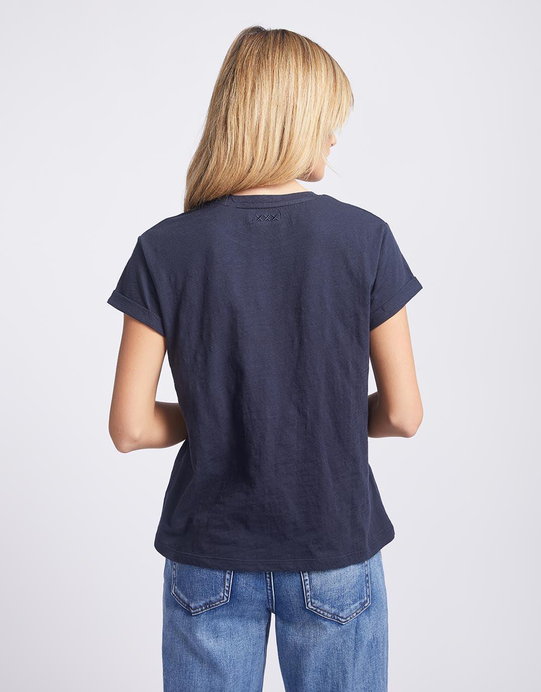 Buy Turn Back T-Shirt - Navy White & Co. for Sale Online Australia ...