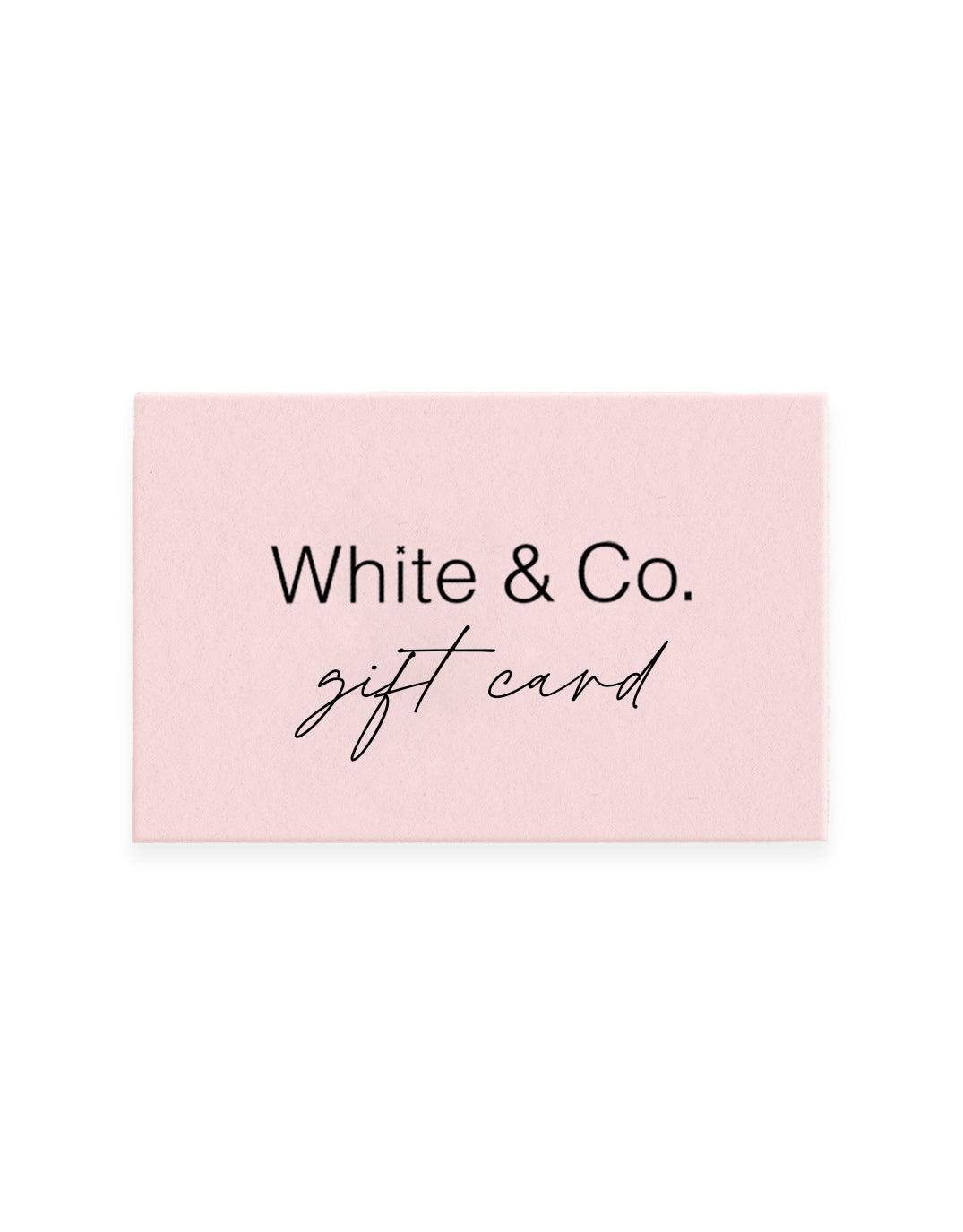 Buy White & Co. Gift Card White & Co. for Sale Online Australia | White ...