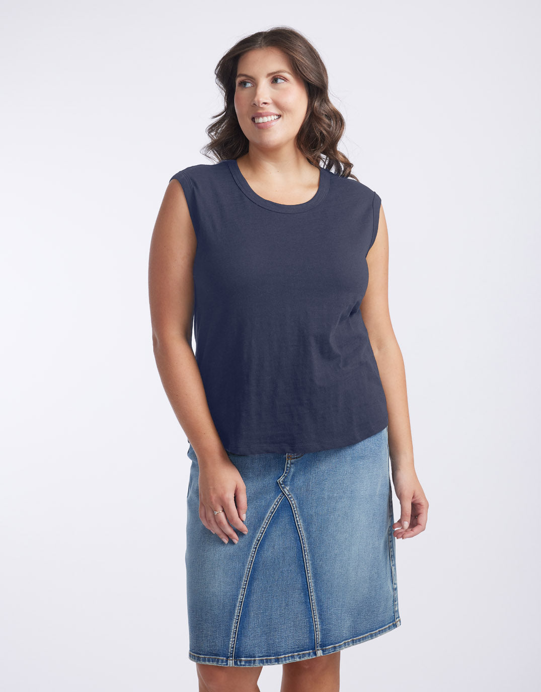 Buy Cali Tank Top - Navy White & Co. for Sale Online Australia | White ...