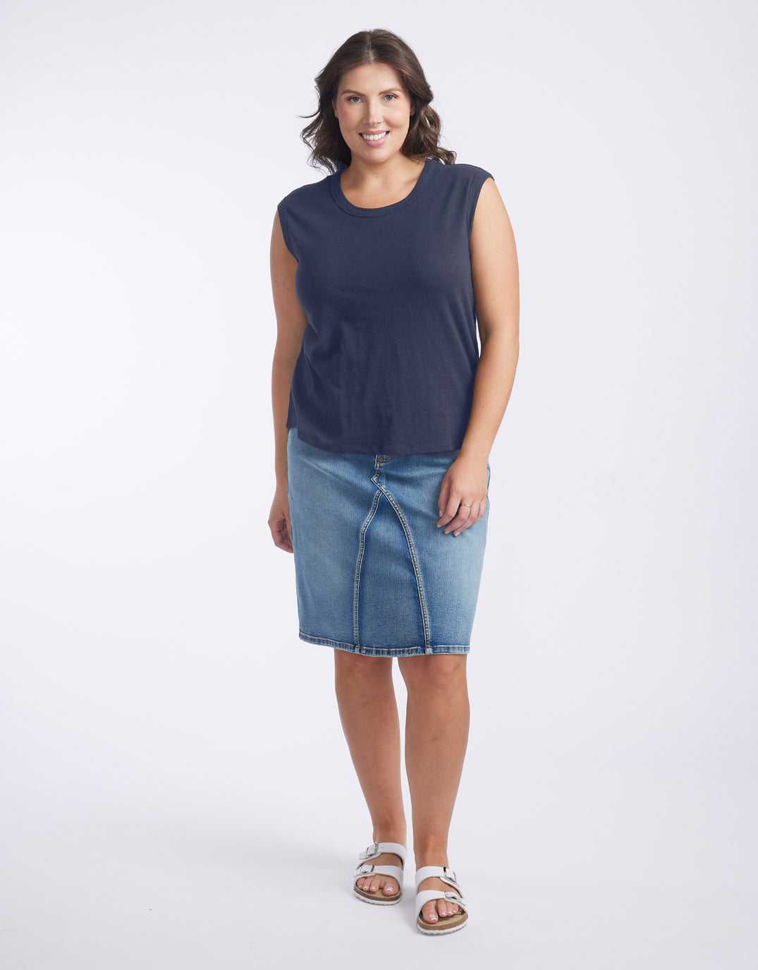 Buy Cali Tank Top - Navy White & Co. for Sale Online Australia | White ...