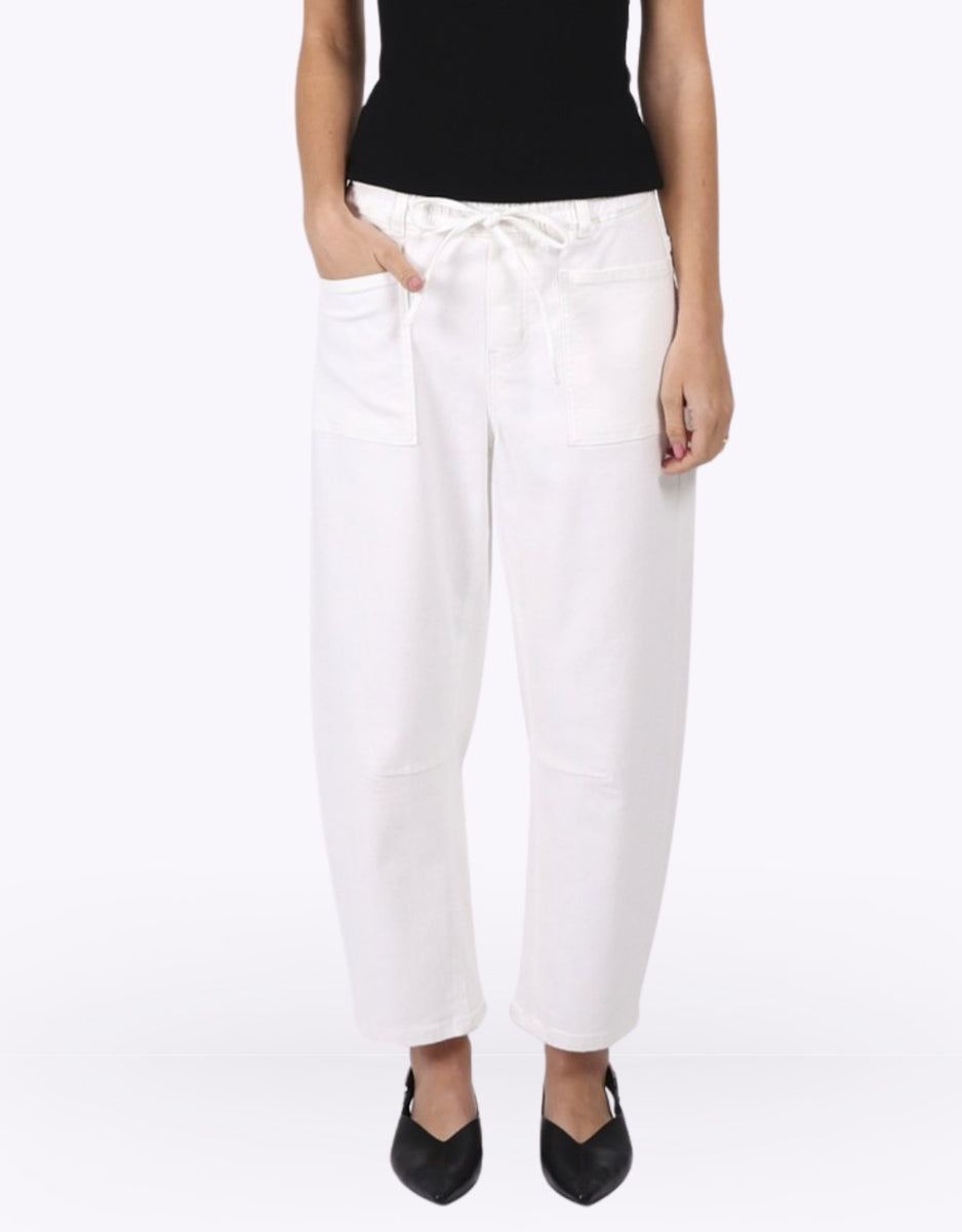 Leo Barrel Jeans - White Monaco for Sale Online Australia | White & Co.
